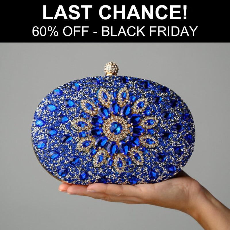 Azure Diamond Clutch Bag – Soulario