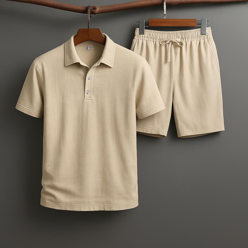 Oslo Linen Polo Set – Soulario