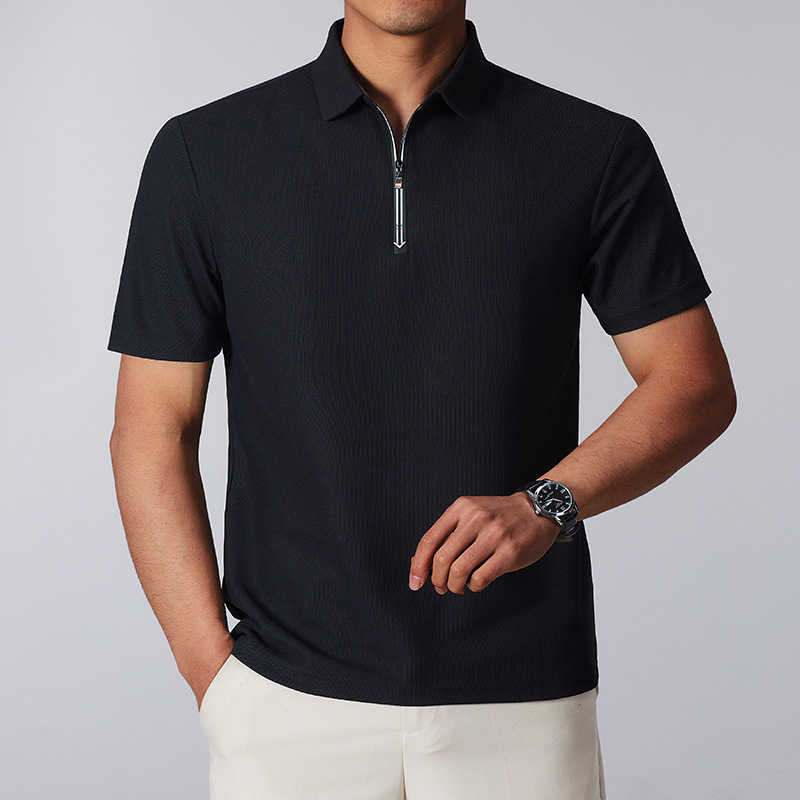 Julian Ford Quarter-Zip Polo – Soulario